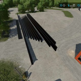 Bridge Girder Heavy Haul Loads v1.0.0.2 FS22 Mod | Farming Simulator 22 Mod