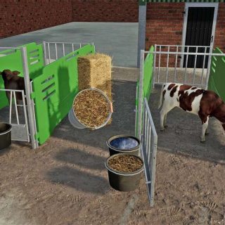 Calf Cage v1.0 FS22 Mod | Farming Simulator 22 Mod
