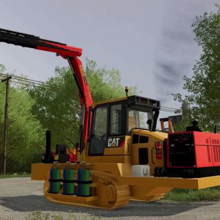 Cat Track Loader Pack v1.1 FS22 Mod | Farming Simulator 22 Mod