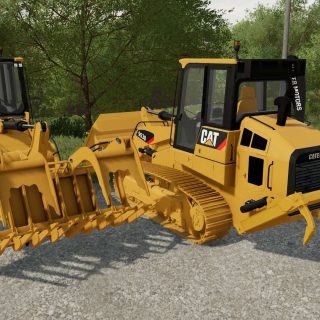 Cat Track Loader Pack v1.1 FS22 Mod | Farming Simulator 22 Mod