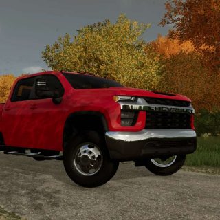 Chevy Silverado 3500 2020 v1.0 FS22 Mod | Farming Simulator 22 Mod