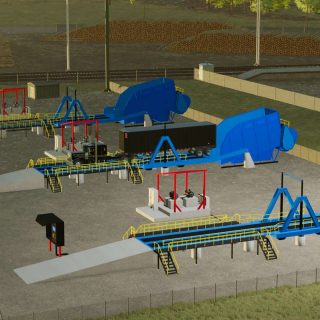 Chip Dump Sell Point v1.0 FS22 Mod | Farming Simulator 22 Mod