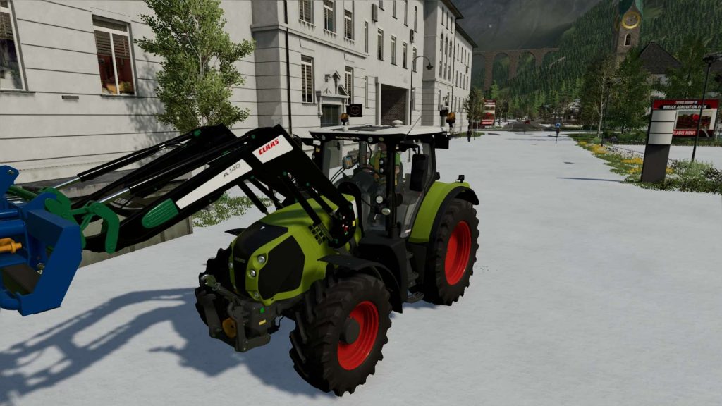 Class Front Loader F140 v1.0 FS22 Mod | Farming Simulator 22 Mod