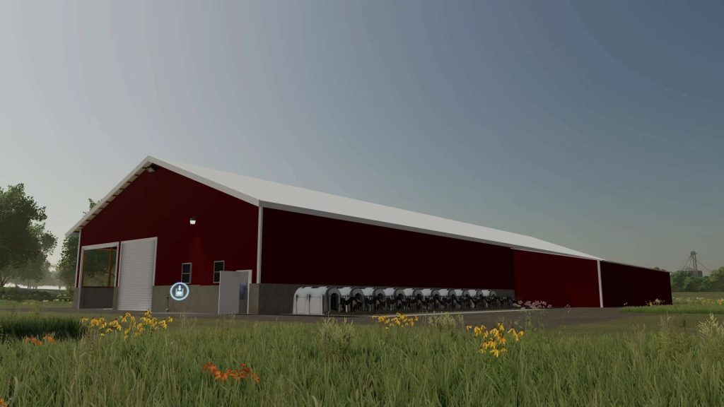 Cow Barn v1.0 FS22 Mod | Farming Simulator 22 Mod