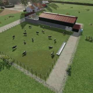 Cow Pasture v1.0 FS22 Mod | Farming Simulator 22 Mod