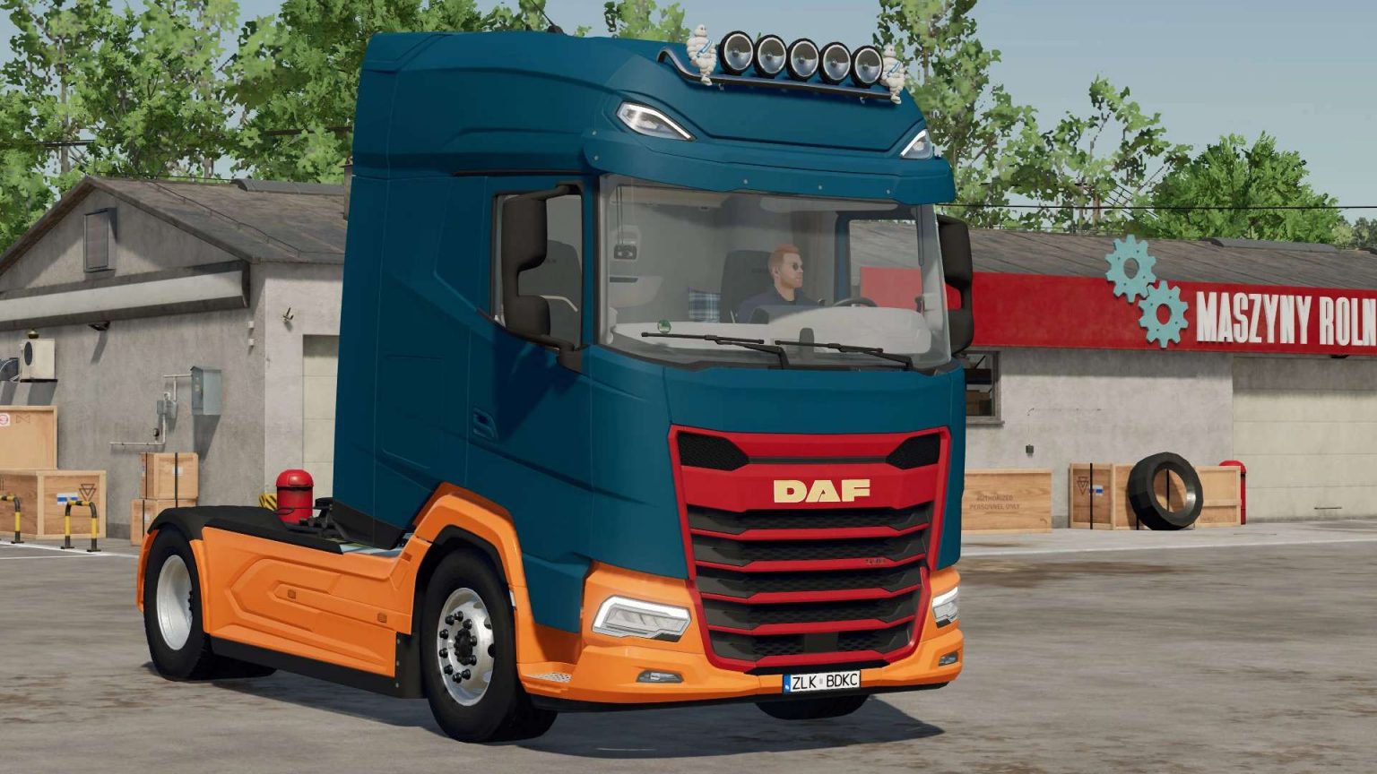 DAF XG+ v2.0 FS22 Mod | Farming Simulator 22 Mod