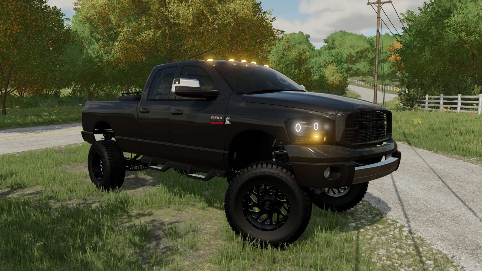 Dodge Ram 2500 v1.0 FS22 Mod | Farming Simulator 22 Mod