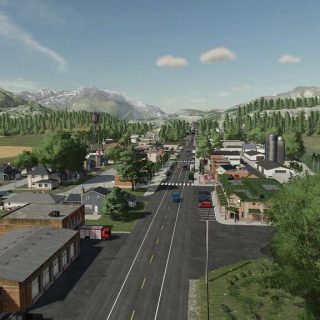 Evergreen Valley v1.0 FS22 Mod | Farming Simulator 22 Mod
