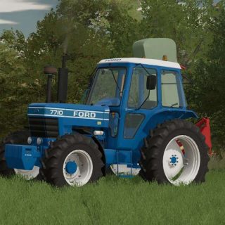 Ford 7710 4cyl Pack v1.5 FS22 Mod | Farming Simulator 22 Mod