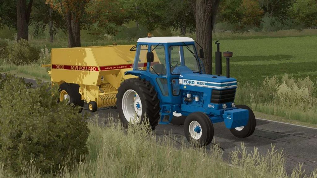 Ford 8210 6cyl Pack v1.5 FS22 Mod | Farming Simulator 22 Mod