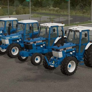 Ford 8210 6cyl Pack v1.5 FS22 Mod | Farming Simulator 22 Mod