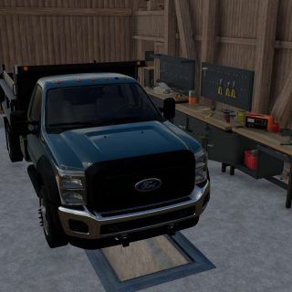 Ford F550 Dump v1.0 FS22 Mod | Farming Simulator 22 Mod