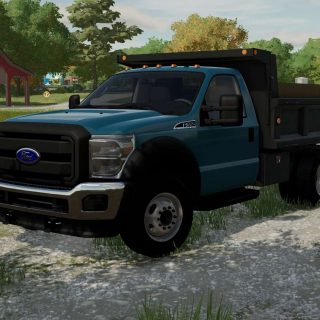 Ford F550 Dump v1.0 FS22 Mod | Farming Simulator 22 Mod