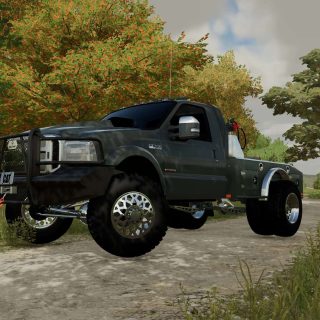 Ford F550 Flatbed v1.1 FS22 Mod | Farming Simulator 22 Mod