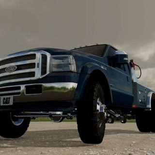 Ford F550 Flatbed v1.1 FS22 Mod | Farming Simulator 22 Mod