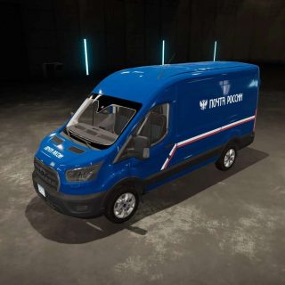 Ford Transit MK8 (remake) v1.0 FS22 Mod | Farming Simulator 22 Mod