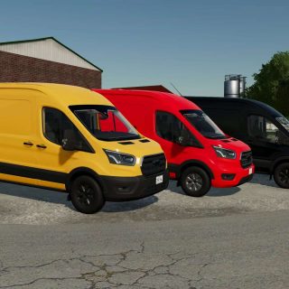 Ford Transit MK8 v1.0.0.2 FS22 Mod | Farming Simulator 22 Mod