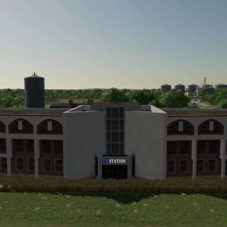 FS Station v1.0 FS22 Mod | Farming Simulator 22 Mod