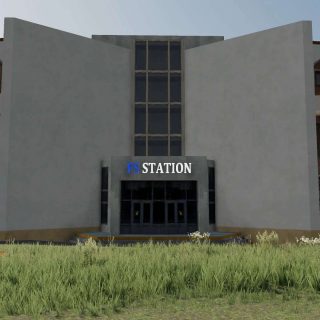 FS Station v1.0 FS22 Mod | Farming Simulator 22 Mod