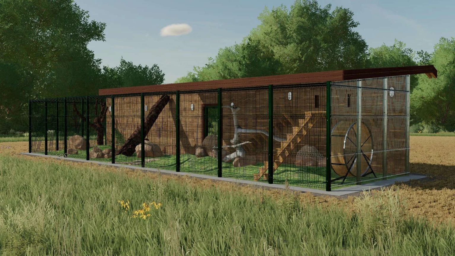 Animal Cages v1.1 FS22 Mod | Farming Simulator 22 Mod