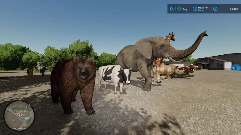 Animals v1.1 FS22 Mod | Farming Simulator 22 Mod