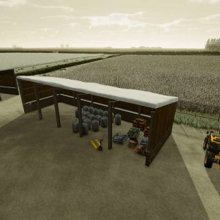 Open Sheds v1.0 FS22 Mod | Farming Simulator 22 Mod