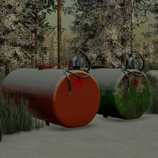 Hankkija Fuel Tanks v1.0 FS22 Mod | Farming Simulator 22 Mod