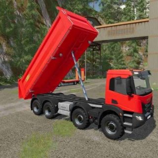 IVECO X-WAY 8x8 MEILLER KIPPER Agro fix V1.0.0.1 FS22 Mod | Farming ...