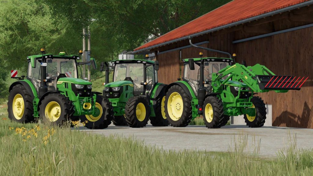 John Deere 6R Small Frame Series 2021 v1.0 FS22 Mod | Farming Simulator ...