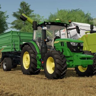 John Deere 6R Small Frame Series 2021 v1.0 FS22 Mod | Farming Simulator ...