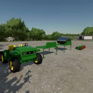 John Deere Gator Pack v1.1 FS22 Mod | Farming Simulator 22 Mod