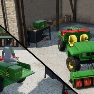 John Deere Gator Pack v1.1 FS22 Mod | Farming Simulator 22 Mod