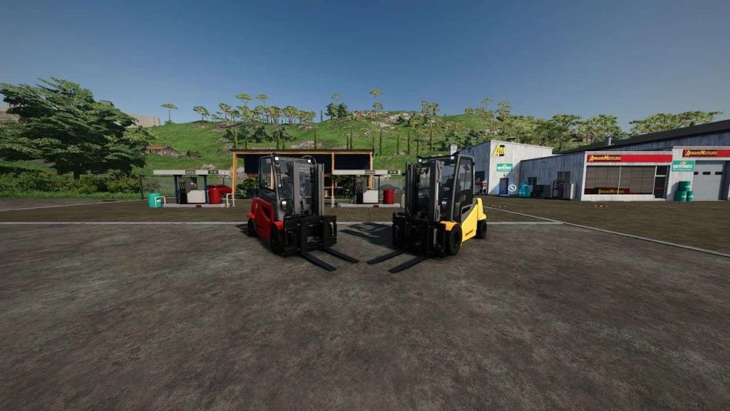 Jungheinrich electric/diesel forklift v1.0 FS22 Mod | Farming Simulator ...