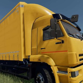Kamaz Profiliner + Tandem v1.0 FS22 Mod | Farming Simulator 22 Mod