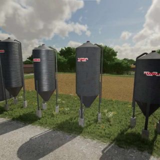 Karma Silo Bins v1.0 FS22 Mod | Farming Simulator 22 Mod