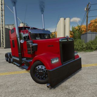 Kenworth W900L Custom v3.5 FS22 Mod | Farming Simulator 22 Mod