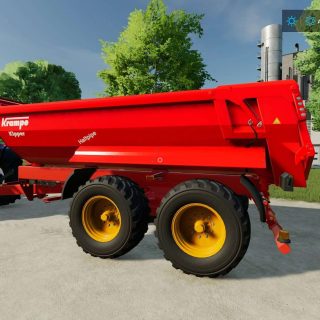 Krampe Halfpipe Hp 20 v1.0 FS22 Mod | Farming Simulator 22 Mod