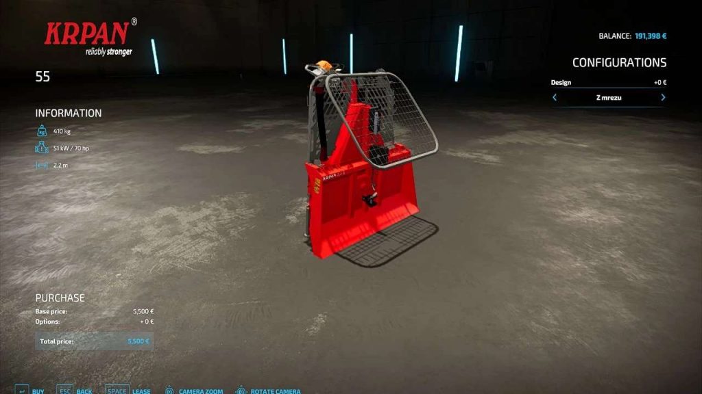 KRPAN 55 v1.0 FS22 Mod | Farming Simulator 22 Mod