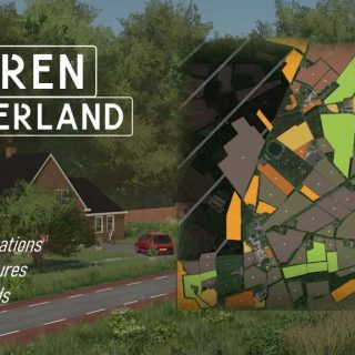 Laren Map v1.0 FS22 Mod | Farming Simulator 22 Mod