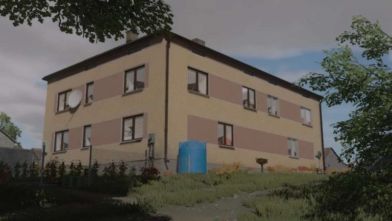 Large Package Of Houses v1.0 FS22 Mod | Farming Simulator 22 Mod