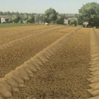 Larger straw swath v1.0 FS22 Mod | Farming Simulator 22 Mod