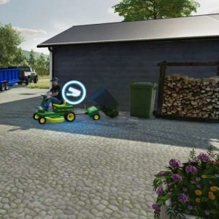 Lawn And Firewood Customers v1.0 FS22 Mod | Farming Simulator 22 Mod