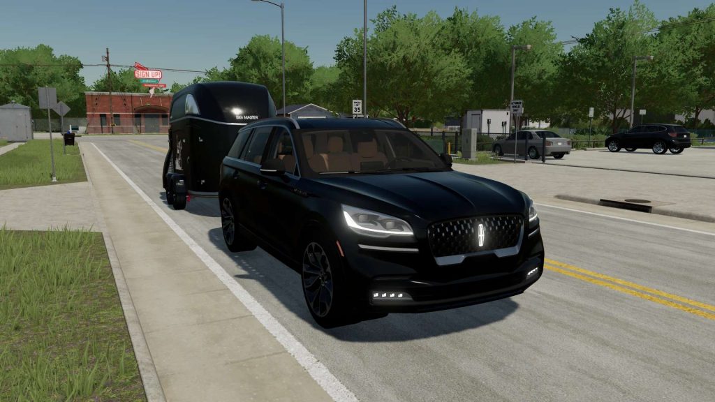 Lincoln Aviator 2020 v1.0 FS22 Mod | Farming Simulator 22 Mod