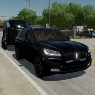 Lincoln Aviator 2020 v1.0 FS22 Mod | Farming Simulator 22 Mod