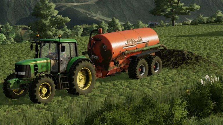 Lizard 3000 Slurry Spreader v1.0 FS22 Mod | Farming Simulator 22 Mod