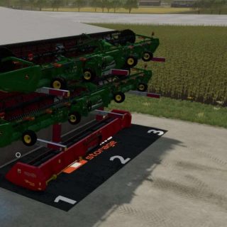 Lizard Hydra-Glide XL Header Storage System v1.0 FS22 Mod | Farming ...