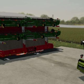 Lizard Hydra-Glide XL Header Storage System v1.0 FS22 Mod | Farming ...