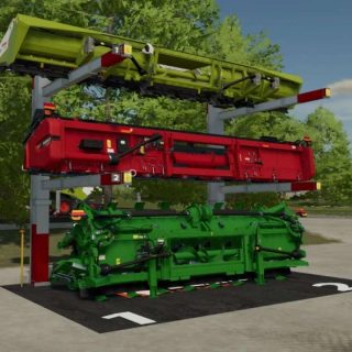 Lizard Hydra-Glide XL Header Storage System v1.0.1 FS22 Mod | Farming ...