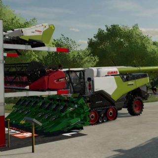 Lizard Hydra-Glide XL Header Storage System v1.0.1 FS22 Mod | Farming ...