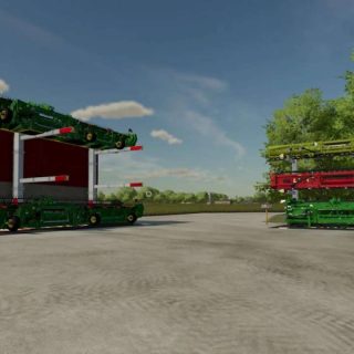 Lizard Hydra-Glide XL Header Storage System v1.0.1 FS22 Mod | Farming ...